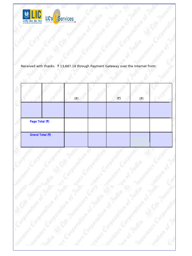LIC Premium Sep 2024 | PDF | Payments | Services (Economics)