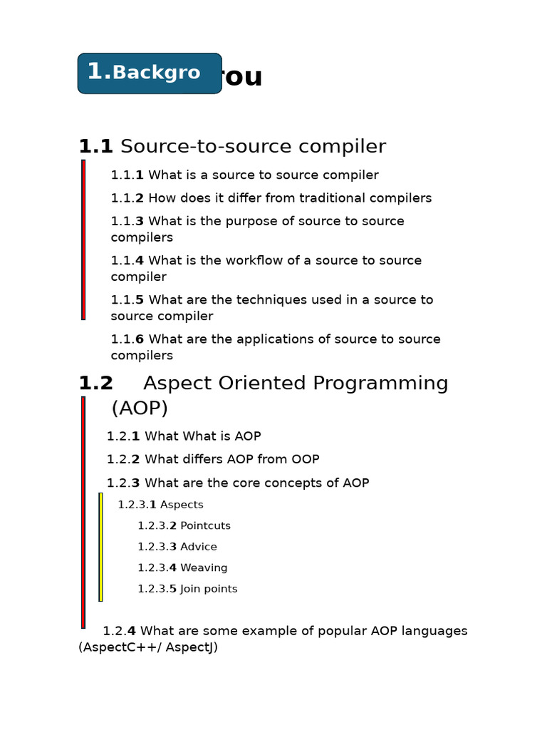 Backgrou: Source-To-Source Compiler | PDF