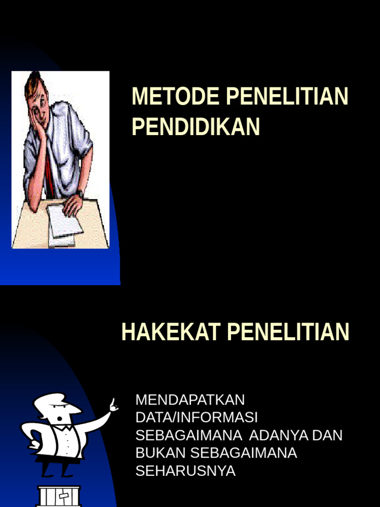 Konsep Dasar Penelitian Dan Jenis2 Penelitian | PDF