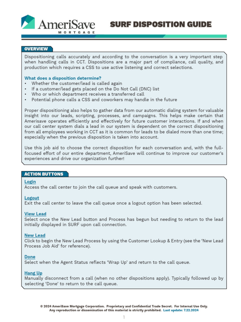 Call Disposition Guide for CCT Agents | PDF | Call Centre | Voicemail