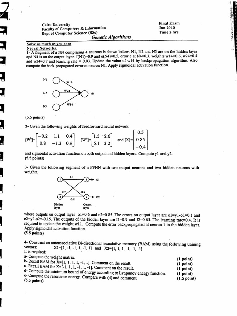 2010 | PDF | Artificial Neural Network | Applied Mathematics