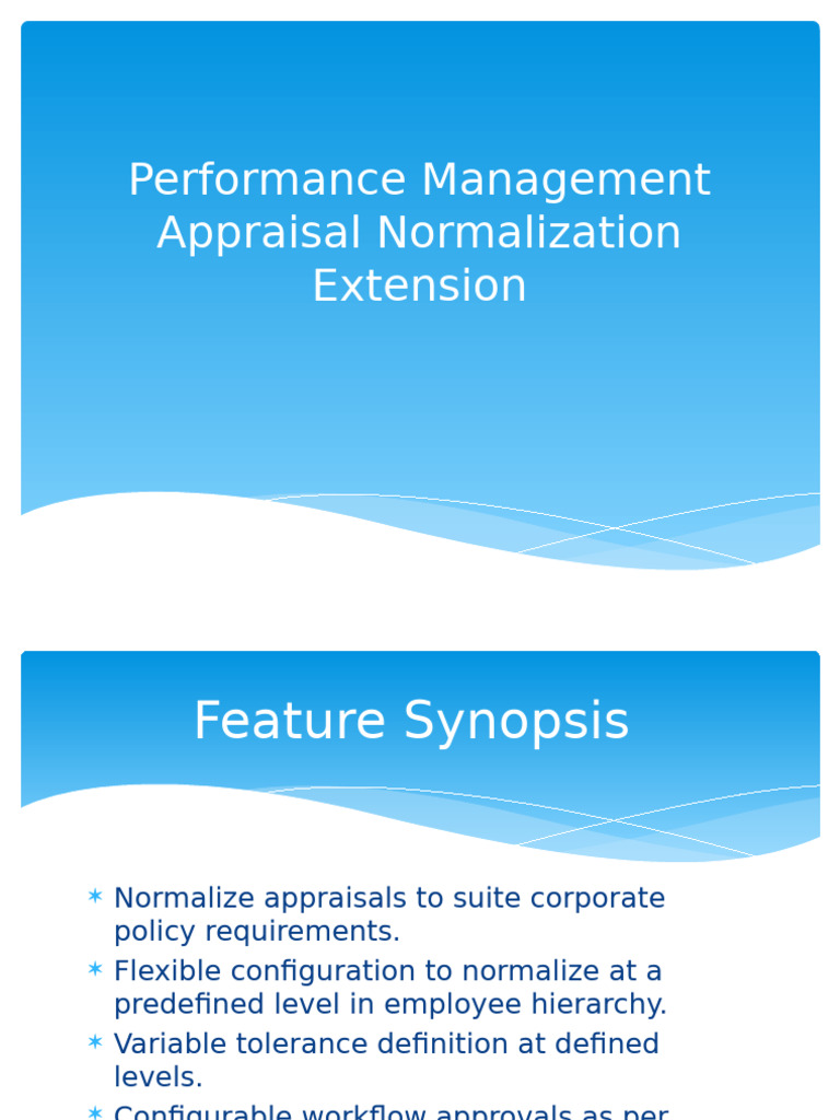 Oracle R12 Pms Normalization | PDF