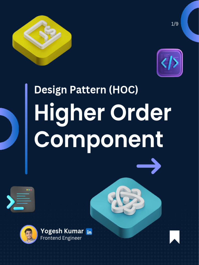 Higher-Order Components (HOC) in React | PDF