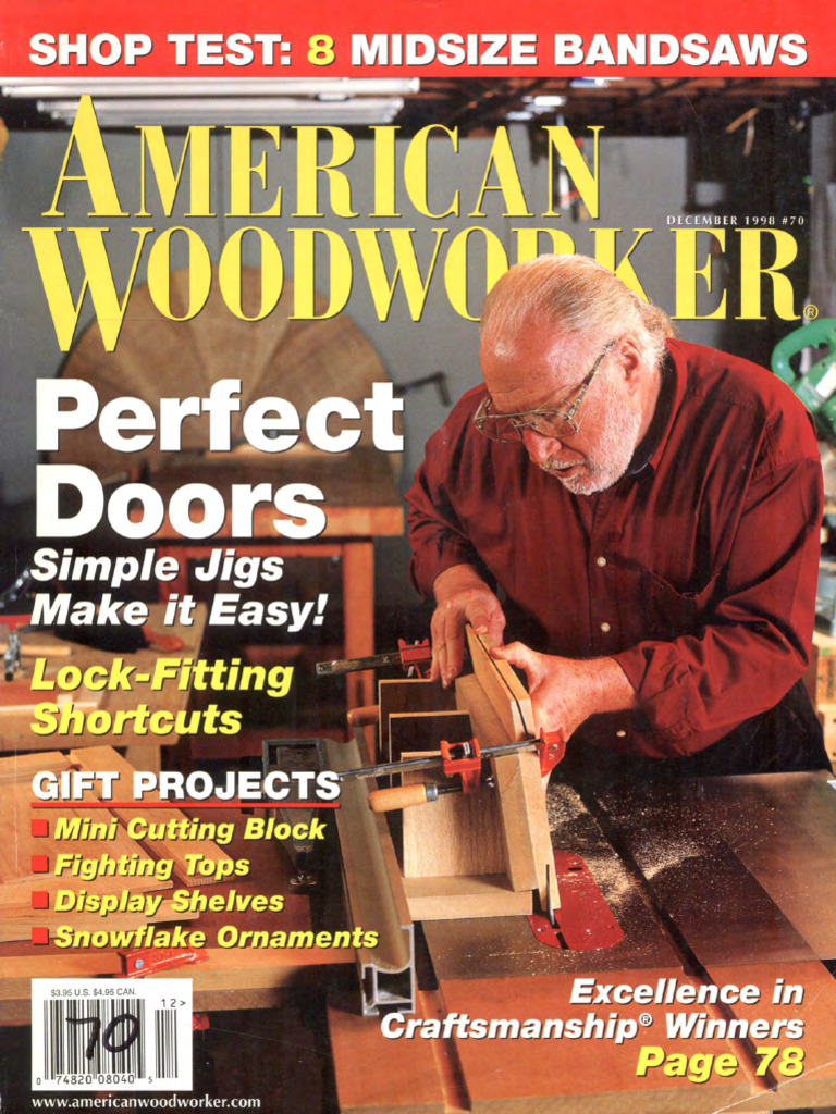 American Woodworker 1998 070 December | PDF | Crafts | Woodworking