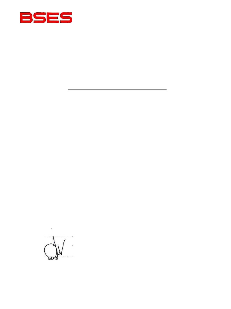 Bses Internship | PDF