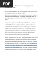 National Ambulance Code AIS-125 Overview | PDF | Ambulance | Road