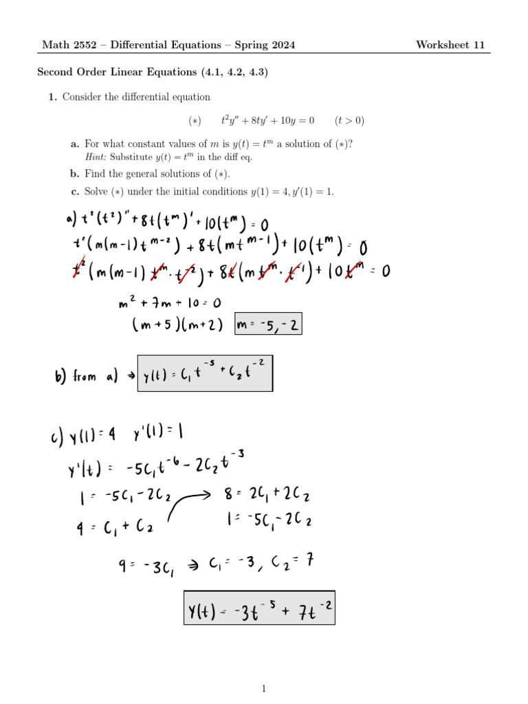 WS_11 | PDF | Mathematical Relations | Mathematical Analysis