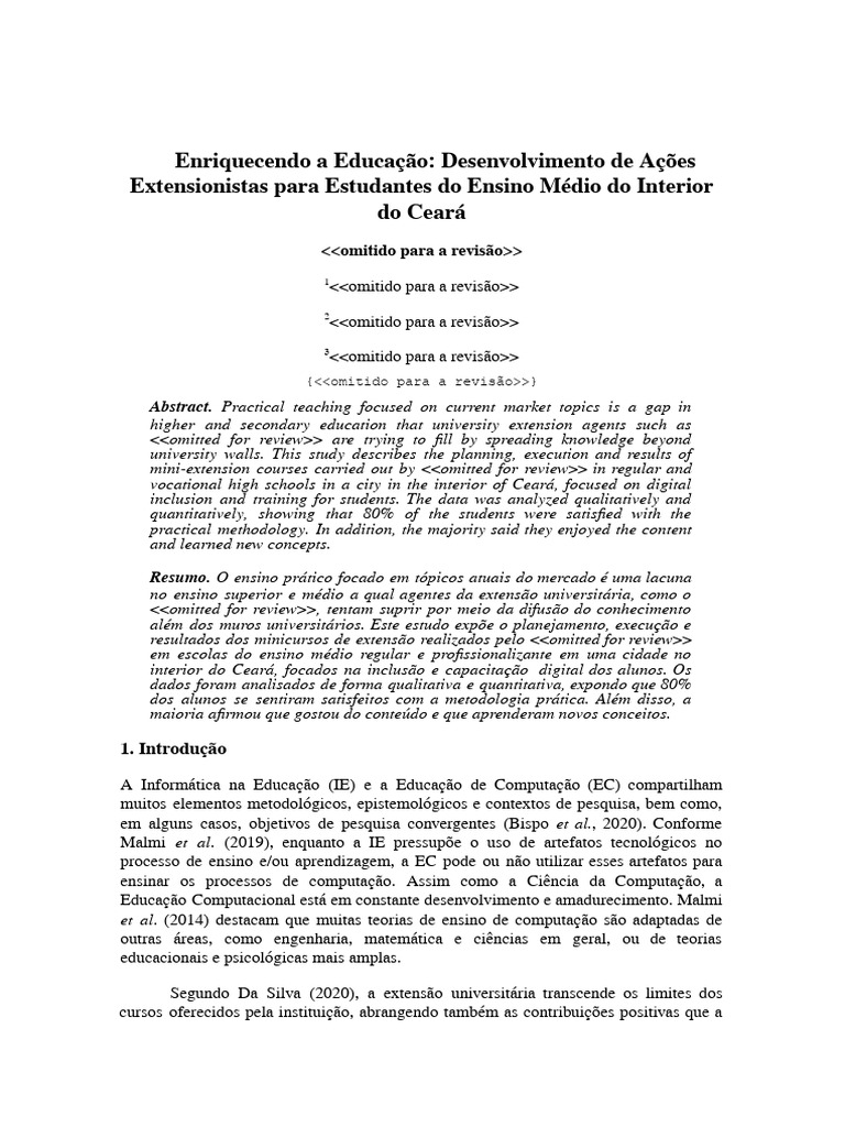 V4 Extensão Chaaban Et Al. WEI 2024 | PDF | Science | Engenharia
