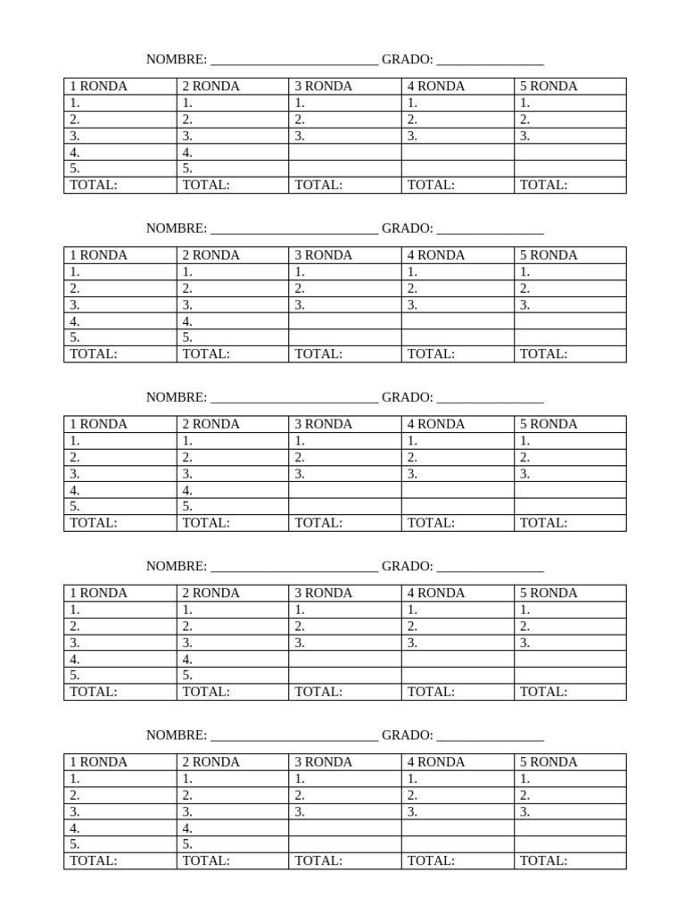 Papeletas Conexion | PDF