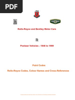 Ducati PAINT CODES | PDF