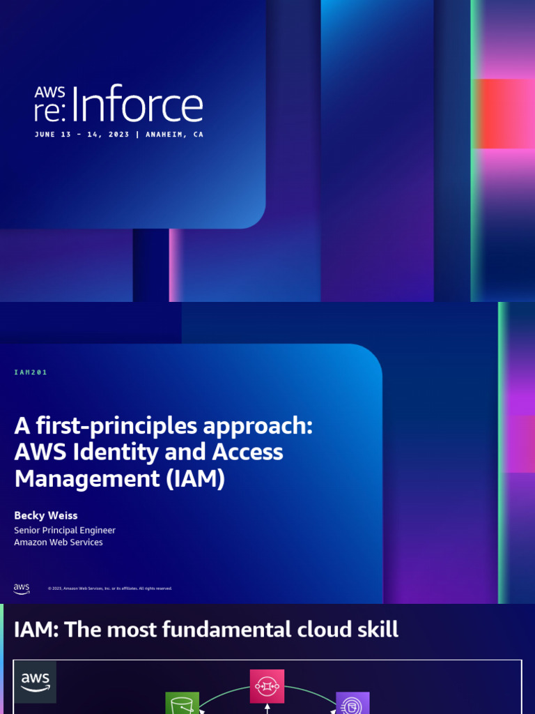 AWS IAM: Essential Skills for Builders | PDF | Amazon Web Services ...