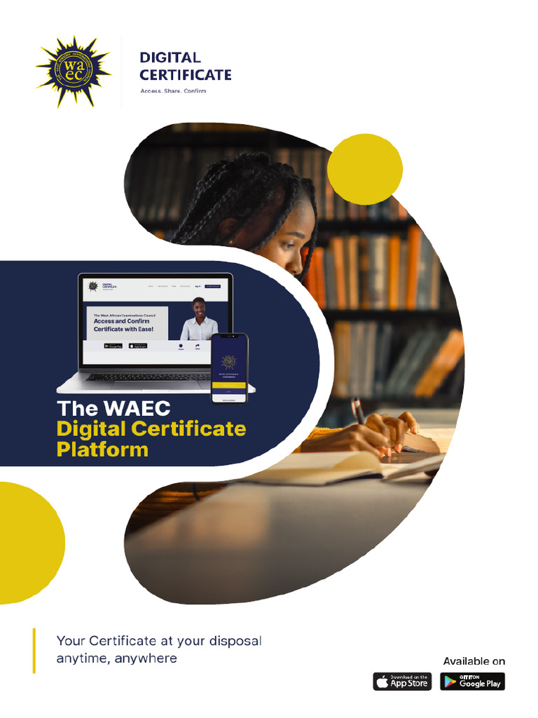 WAEC Digital Certificate Platform 2 | PDF