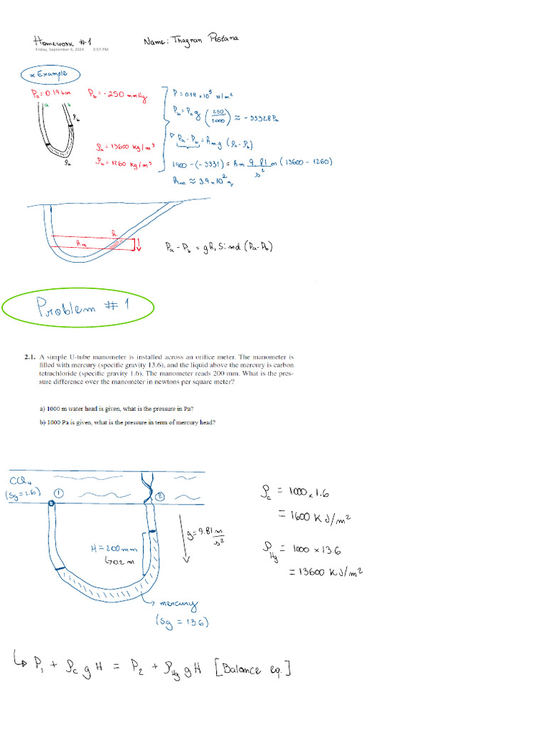 Chapter 1 Homework 1 | PDF
