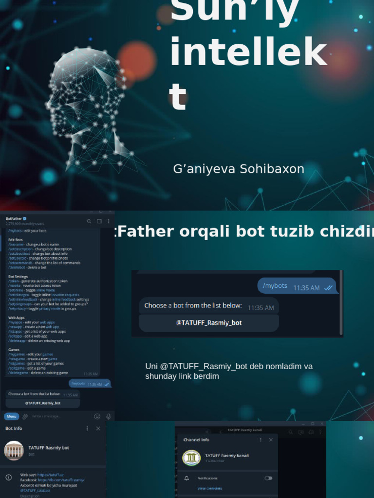 Sun'iy intellekt.. | PDF