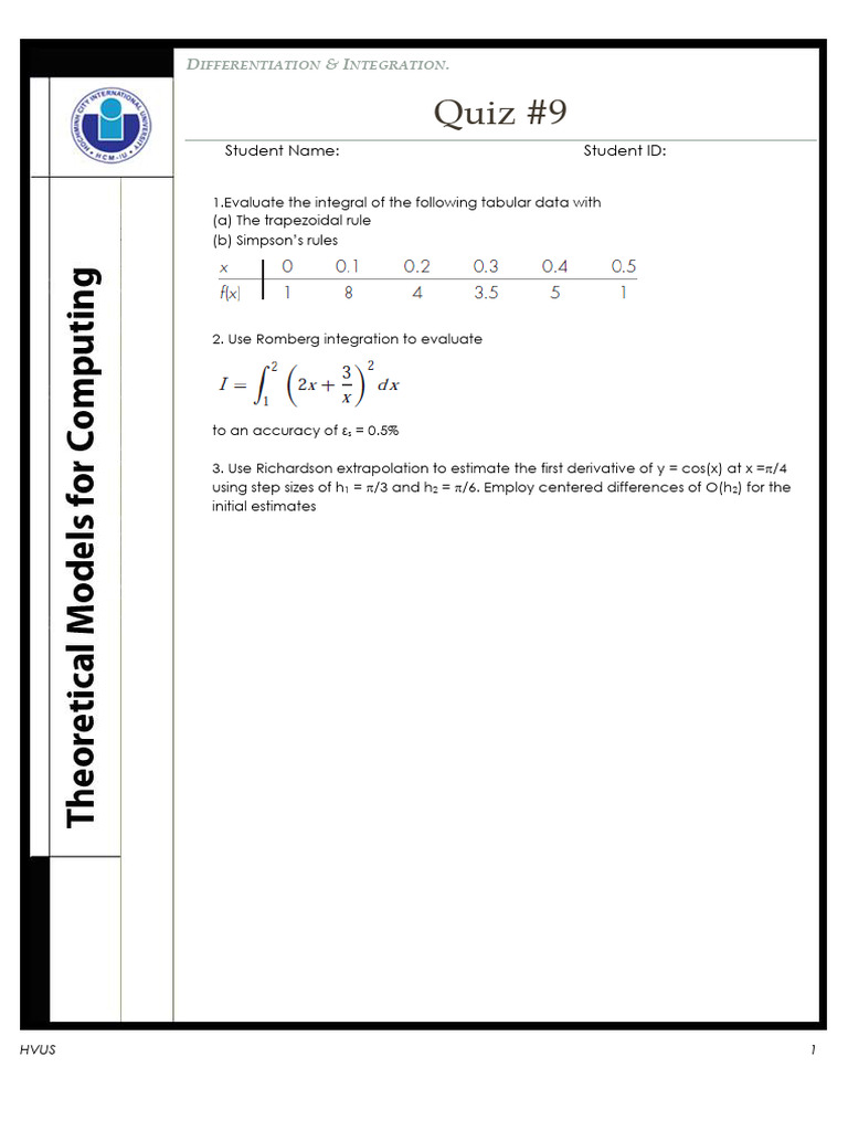 US TMC Quiz #9 2022 | PDF