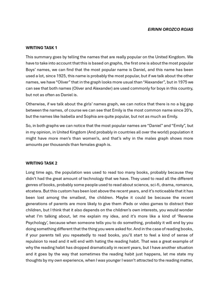 Writing Module p2 IELTS | PDF