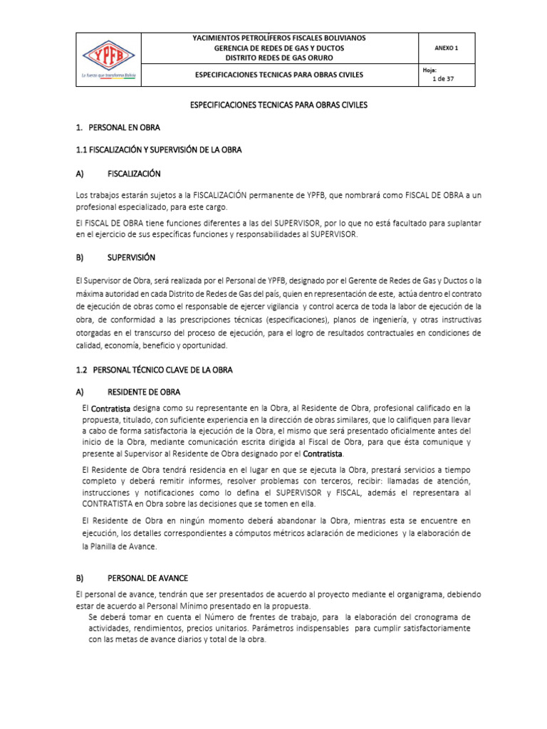 Anexo 1 - Obras Civiles | PDF | Topografía | Alcantarillado