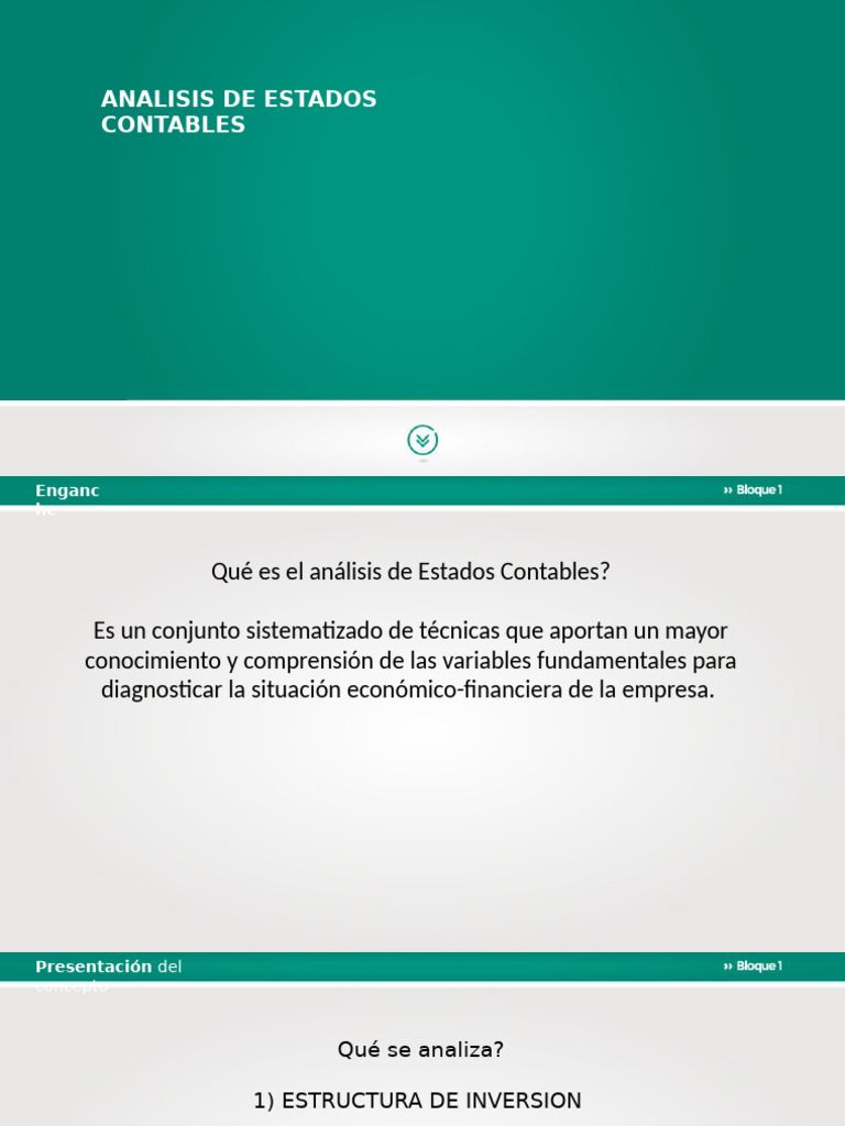 ANALISIS DE ESTADOS CONTABLES | PDF | Contabilidad | Estado financiero
