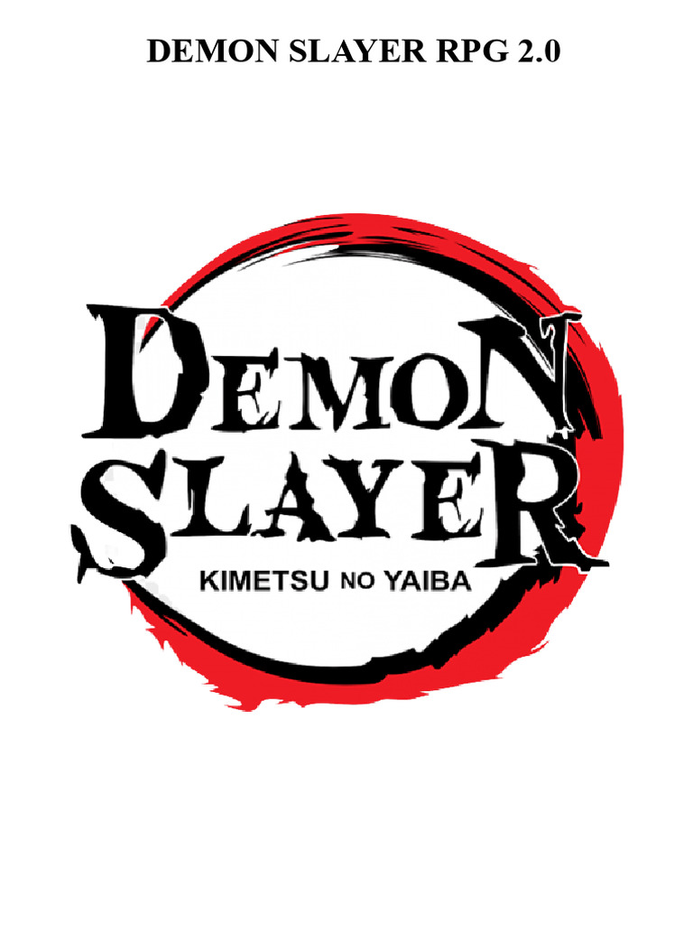Demon Slayer RPG 2.0: Guia Completo | PDF | Jogos de RPG | Humano