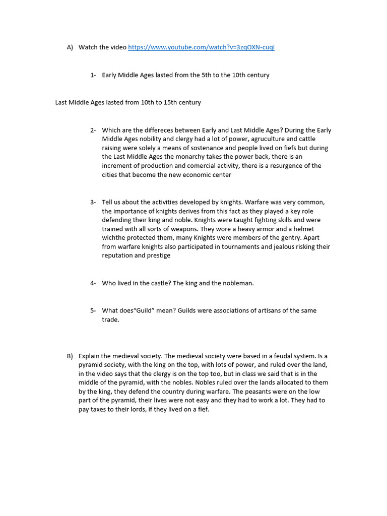 Homework History | PDF