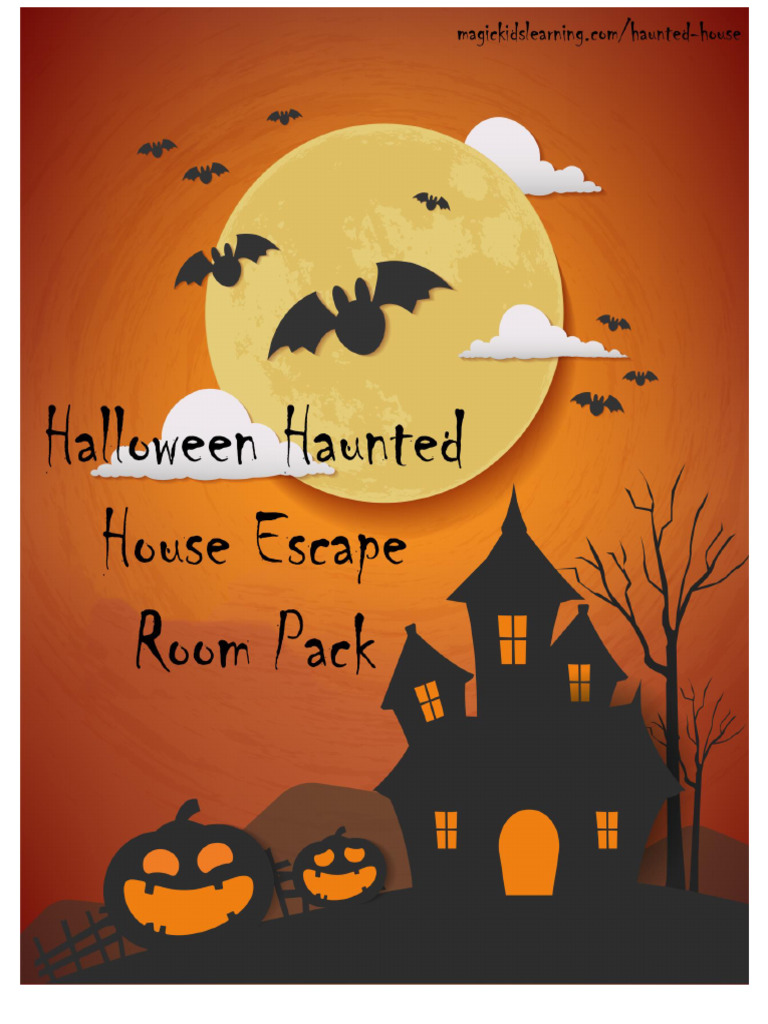 Halloween Escape Room for Kids | PDF | Halloween