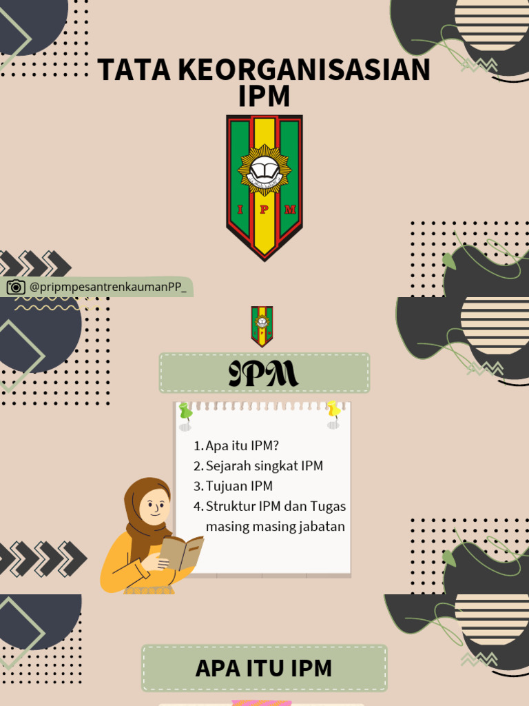 Materi Tata Kelola Organisasi Ipm | PDF