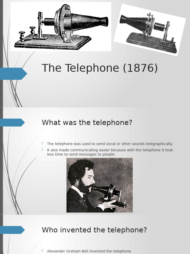 The Telephone (1876) | PDF