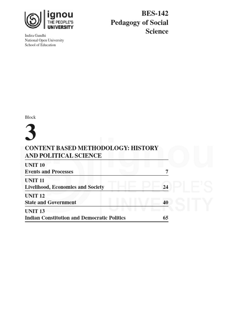 SST Pedagogy Du - 3 | PDF | Mahatma Gandhi | Civil Disobedience