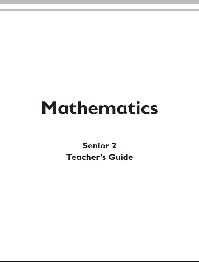 Maths S2 TG | PDF | Learning | Mathematics