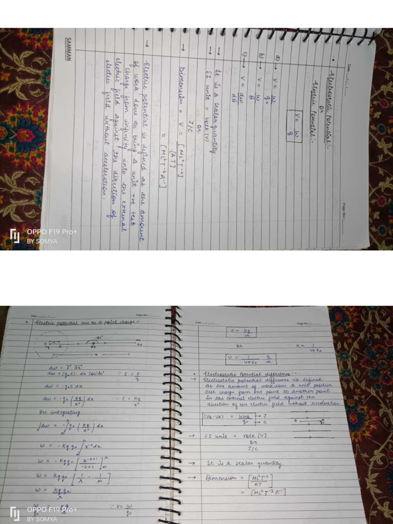 Ch2 Physics 12th | PDF