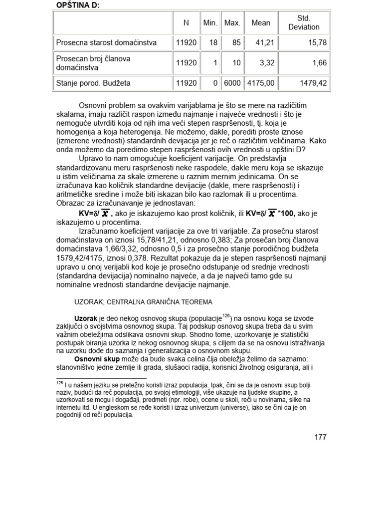 Brankovic-Uzorkovanje | PDF