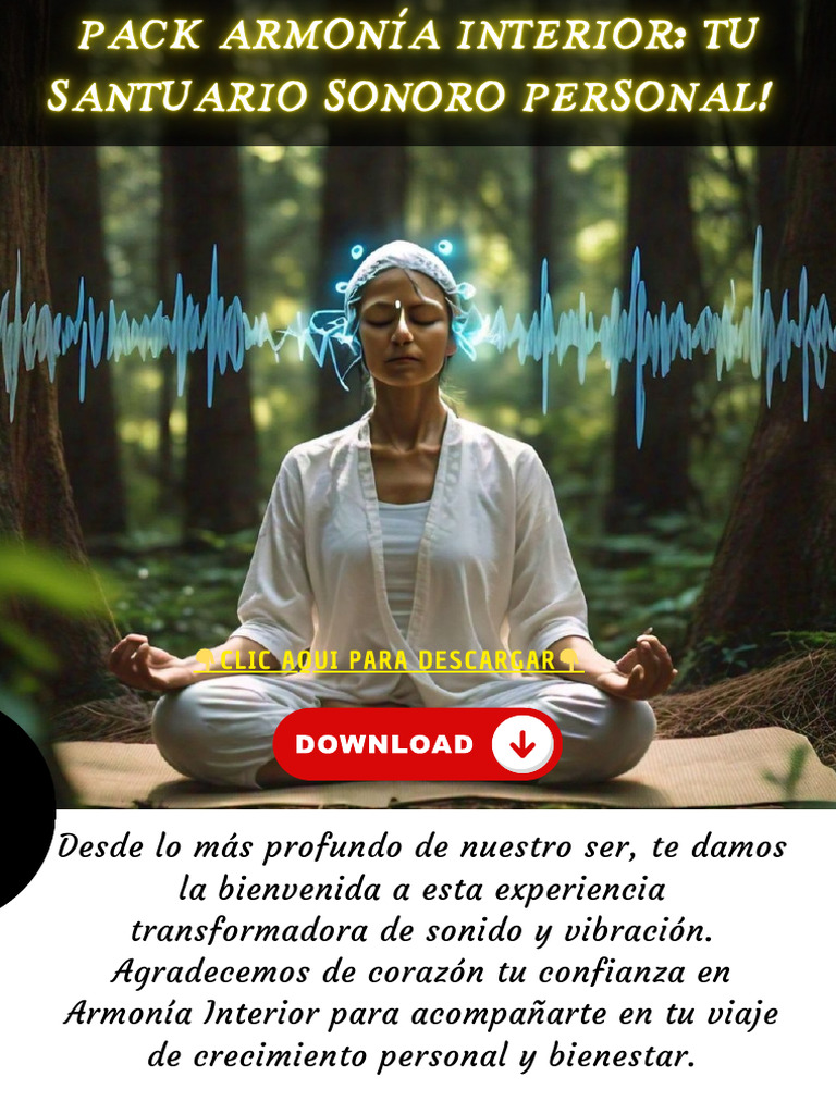 Qué es la armonía en la meditación | PDF | Meditación | Sonido