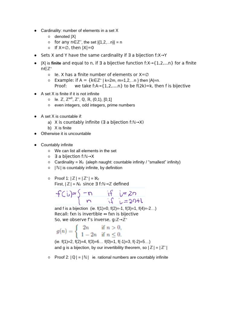 Math Reasoning - Finite and Infinite Sets | PDF | Rational Number | Mathematics