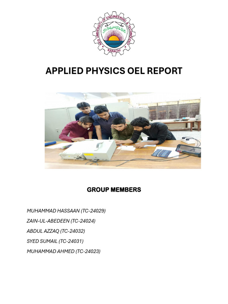 OEL Report (1) | PDF | Resonance | Capacitor