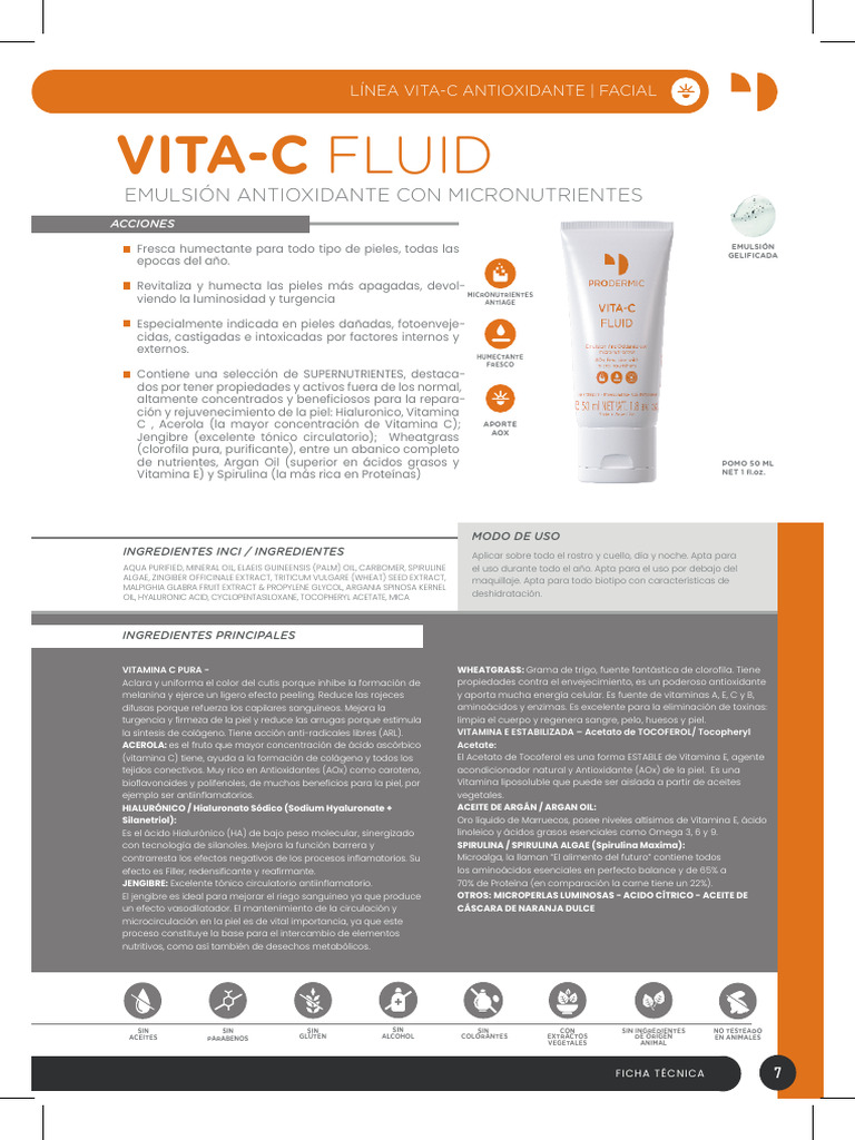 FT-VitaC-Fluid | PDF | Vitamina e | Antioxidante