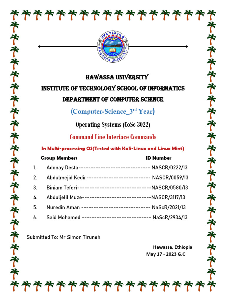 (GROUP-1) CLI in Multiprocessing OS | PDF | Domain Name System | Command Line Interface