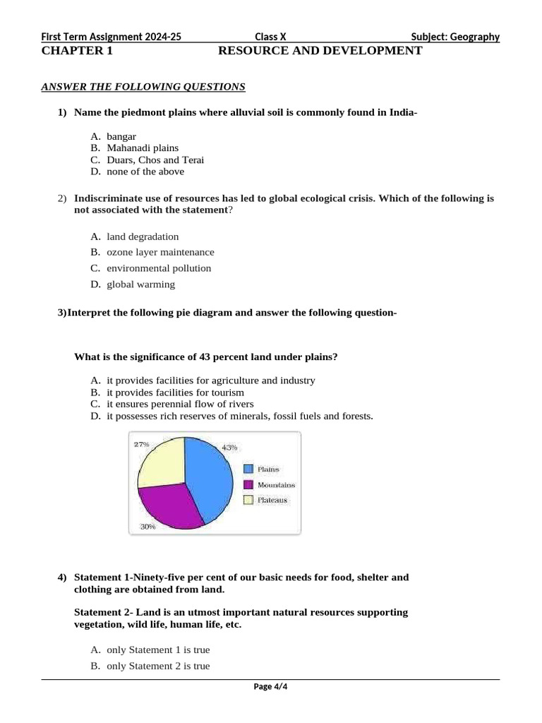 Understanding Duars, Chos, and Terai | PDF | Soil | Environmental ...