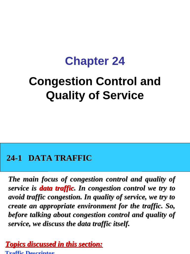 Open Loop Congestion Control | PDF | Network Congestion | Transmission Control Protocol