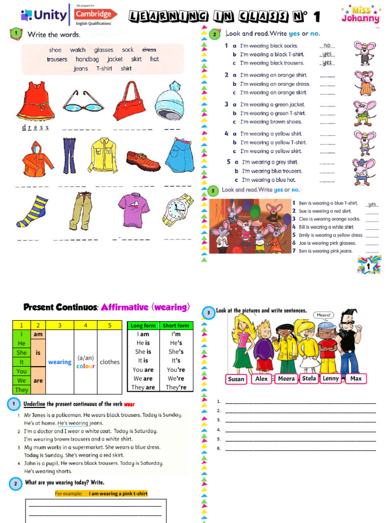 English Verb Practice Worksheet | PDF