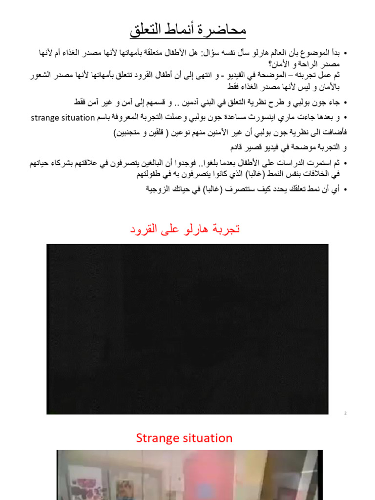 Attacment Styles | PDF