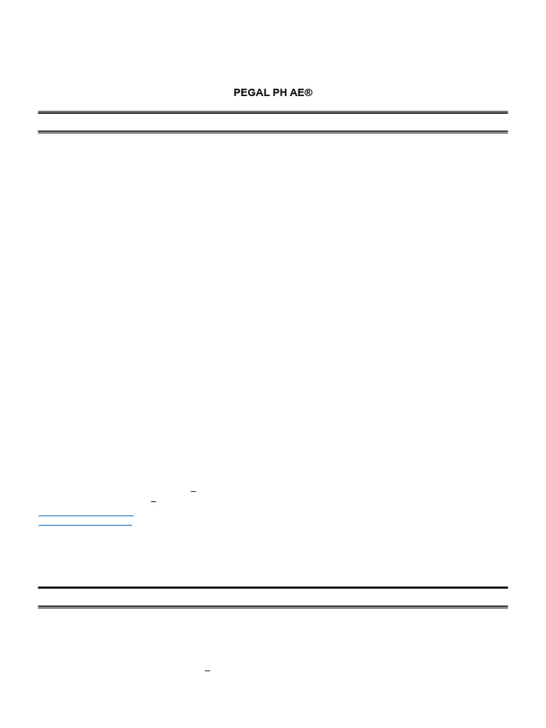 09 Fds Sga Pegal PH AE | PDF | Agua | Toxicidad