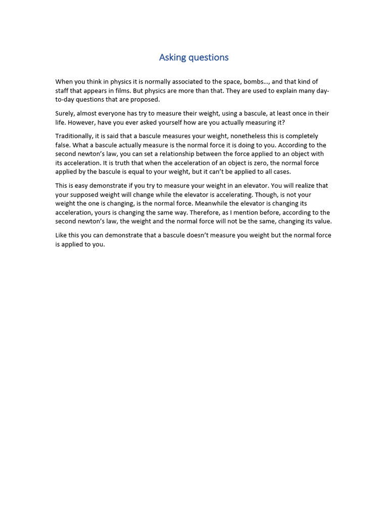 Asking Questions | PDF