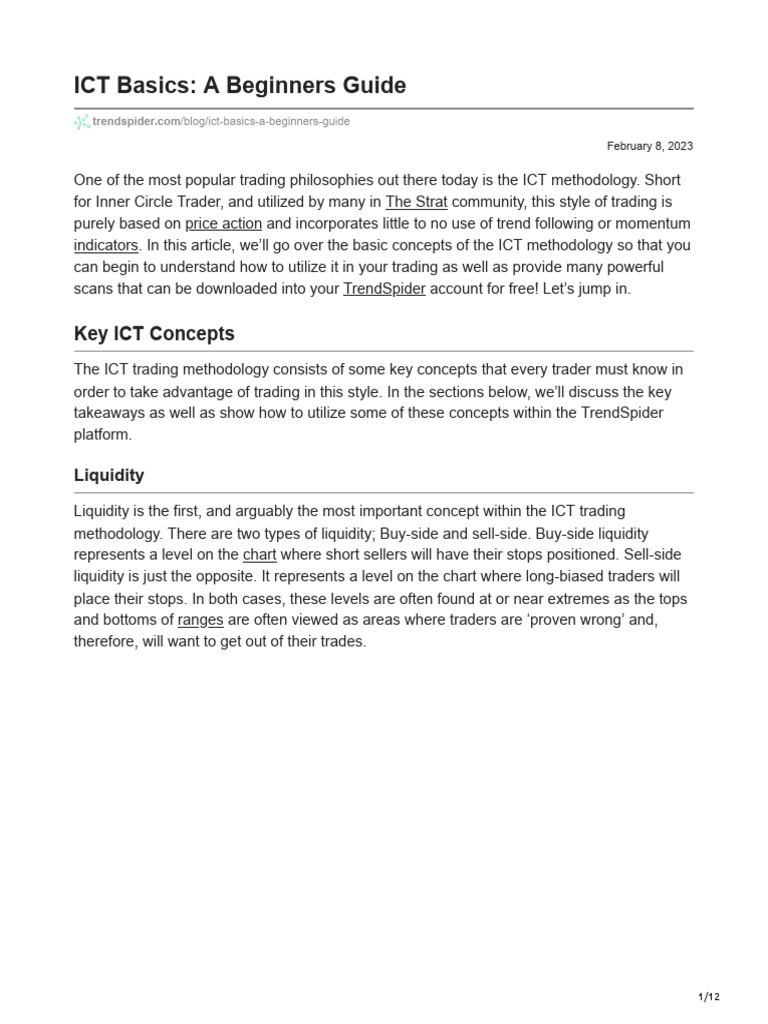 ICT Basics: A Beginner's Guide | PDF | Market Trend | Market (Economics)