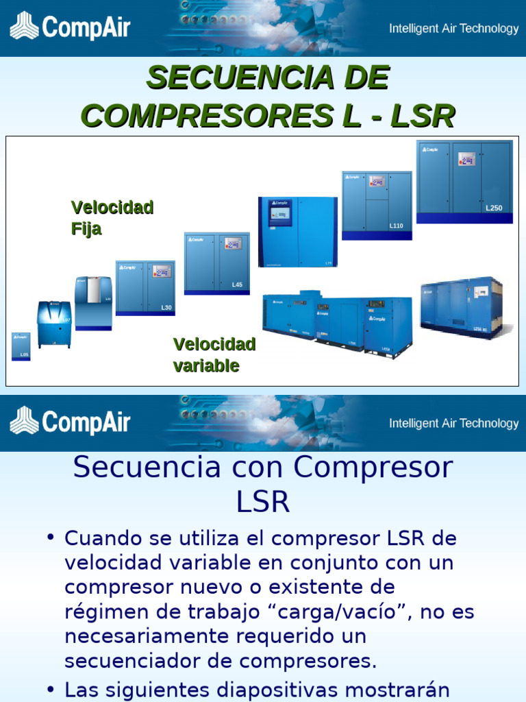 8. SPANISH L - LSR COMPRESSOR SEQUENCING | PDF | Tecnología energética ...