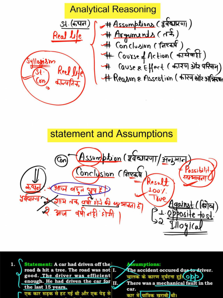 AR-Statement and Assumption 1 | PDF