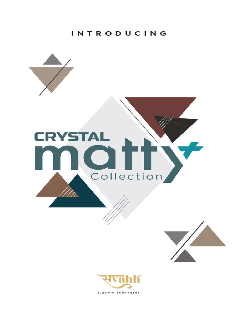 Crystal Matty Collection | PDF | Materials | Building Materials