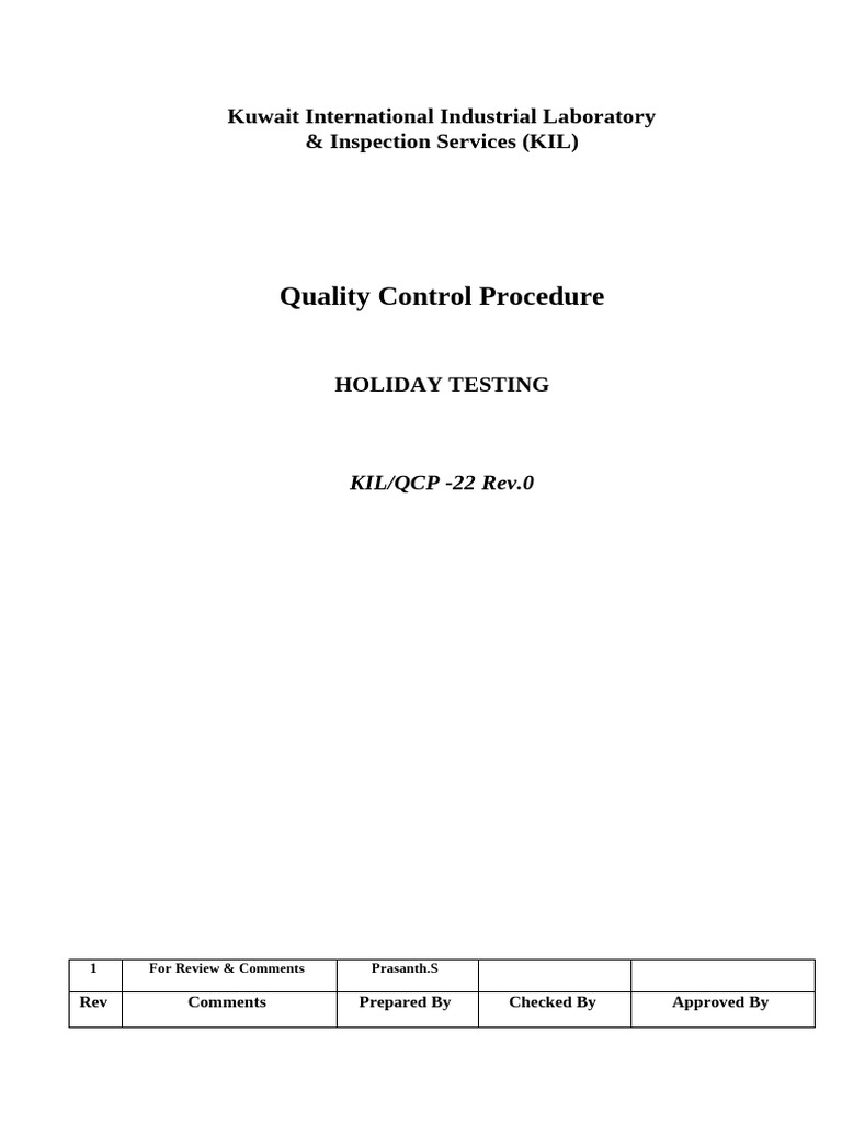 HolidayTest | PDF