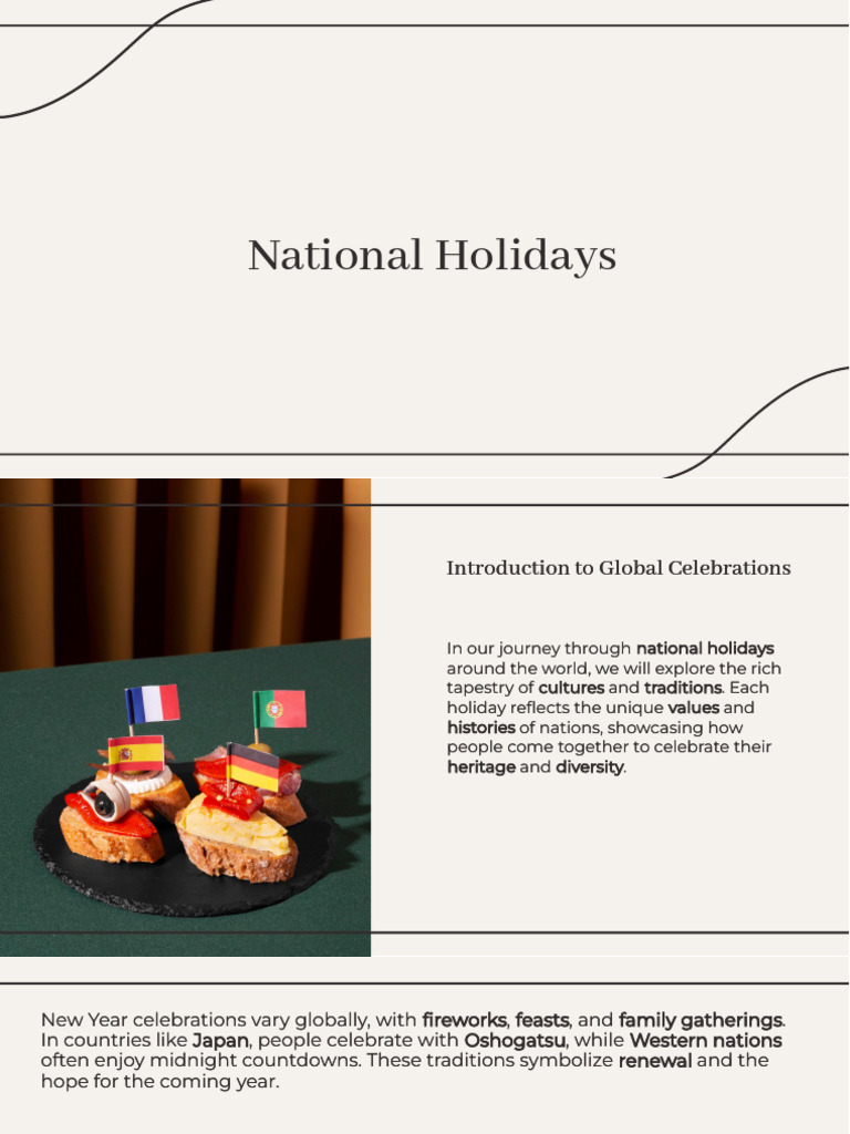 Slidesgo Celebrating Diversity A Journey Through National Holidays ...