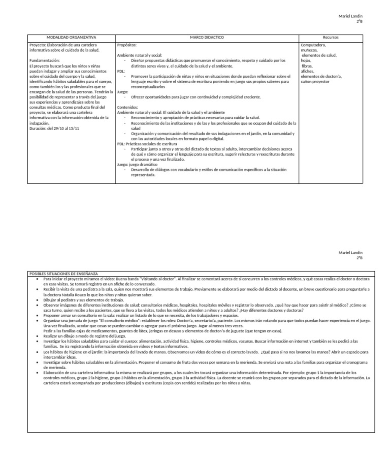 Cuidado Del Cuerpo y La Salud | PDF