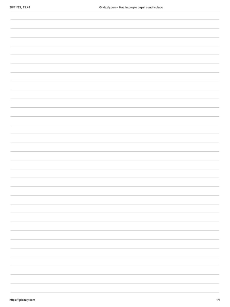 Haz Tu Propio Papel Cuadriculado | PDF